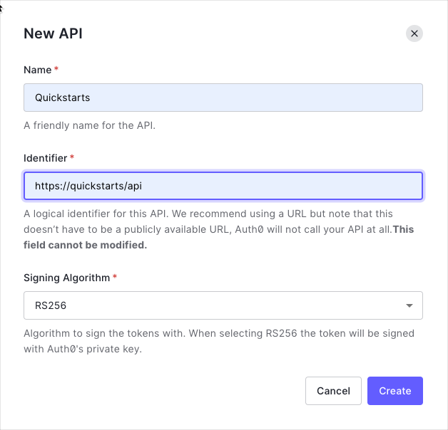 Auth0 ASP NET Core Web API V2 1 SDK Quickstarts Authorization